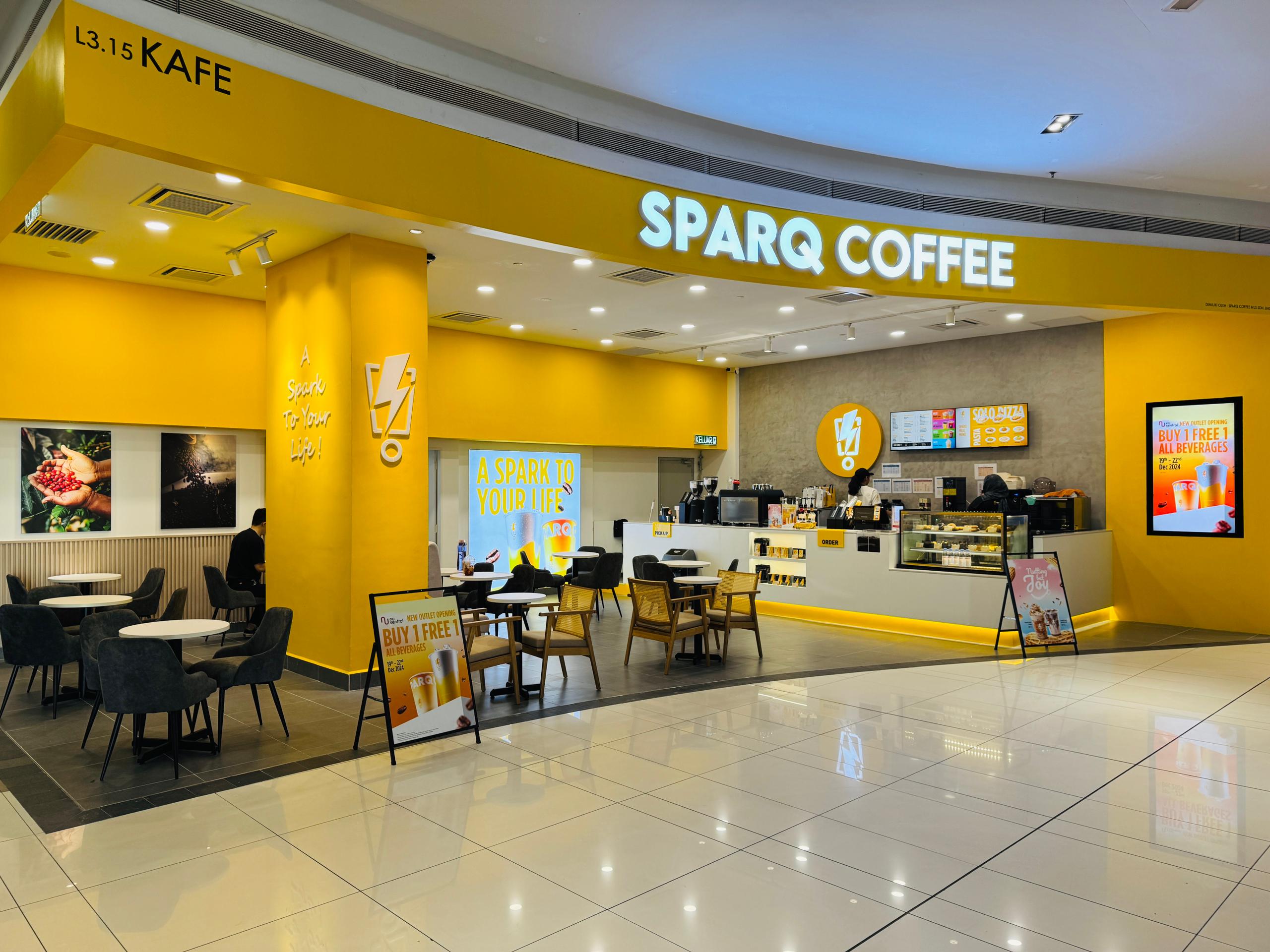 Sparq Coffee - NUSENTRAL